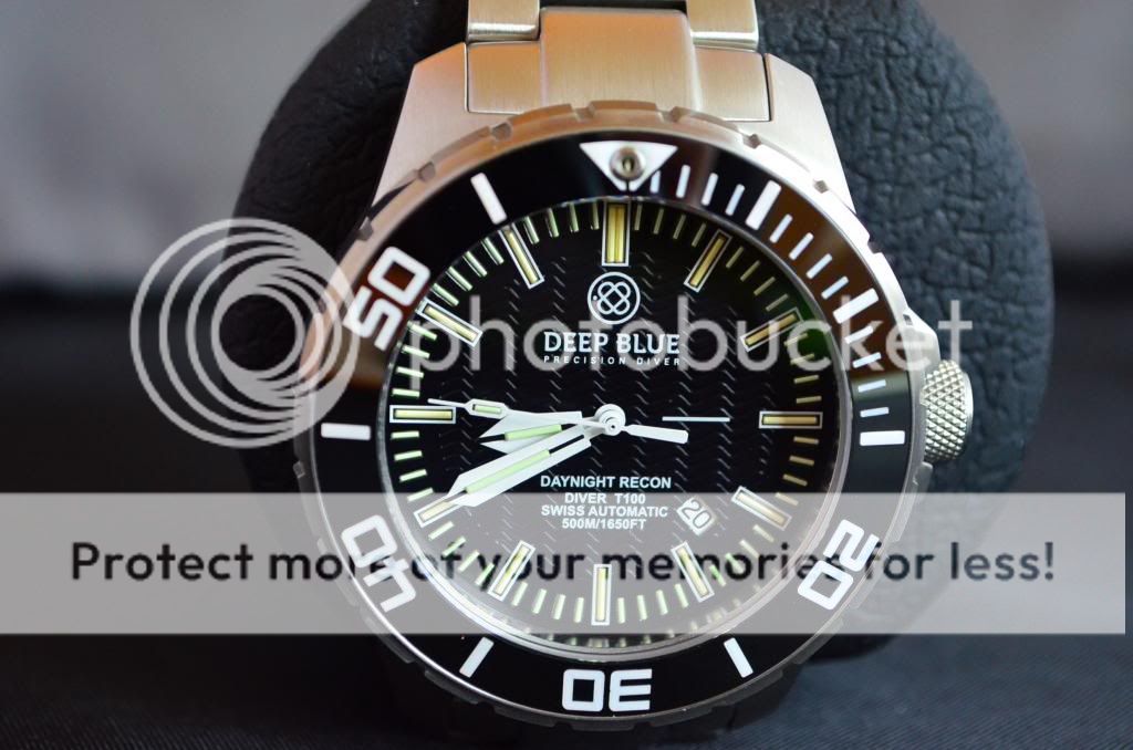 "Common" watch of similar size/lume as Deep Blue Recon? | WatchUSeek ...